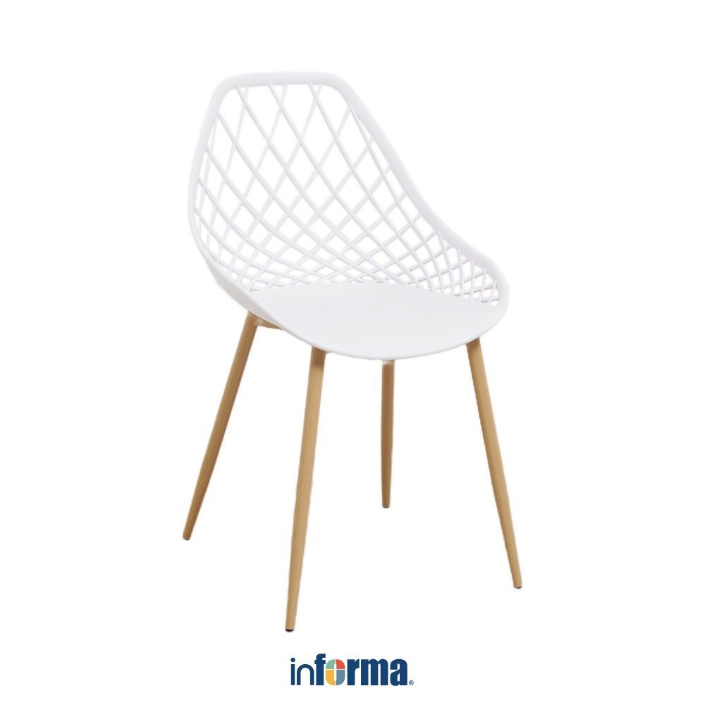 Jual Informa Harmon Kursi - Putih Multipurpose Chair Kursi Makan Cafe ...