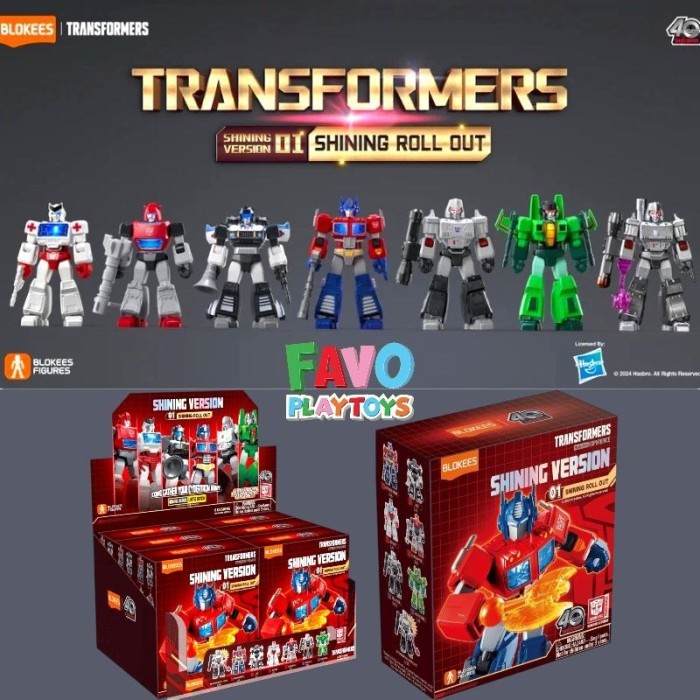 Jual BLOKEES SV01 Transformers G1 Shining Version 01 Shining Roll Out ...