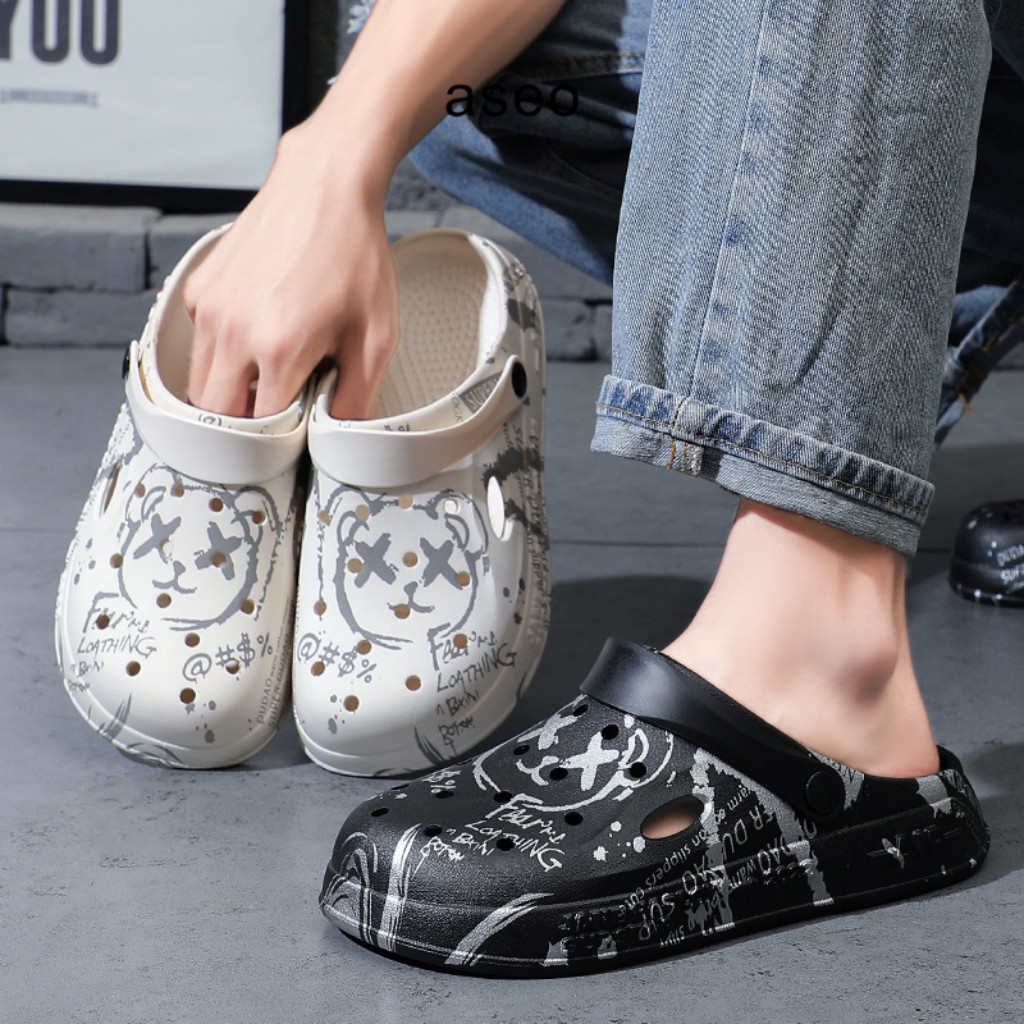 Jual Aseo Sandal Sendal Pria Wanita Baim Terbaru Kodok Import Anti Slip ...