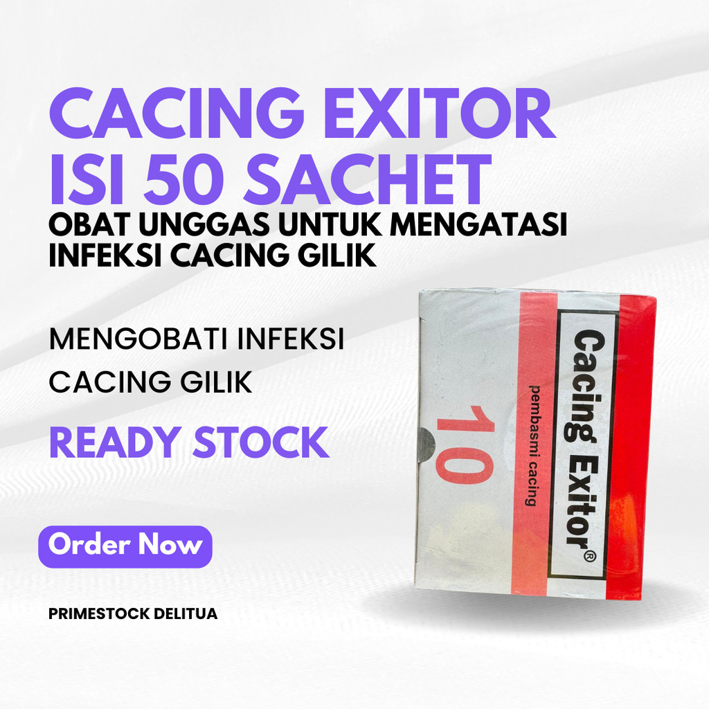 Jual Cacing Exitor: Obat Ampuh Mengatasi Infeksi Cacing Gilik pada ...