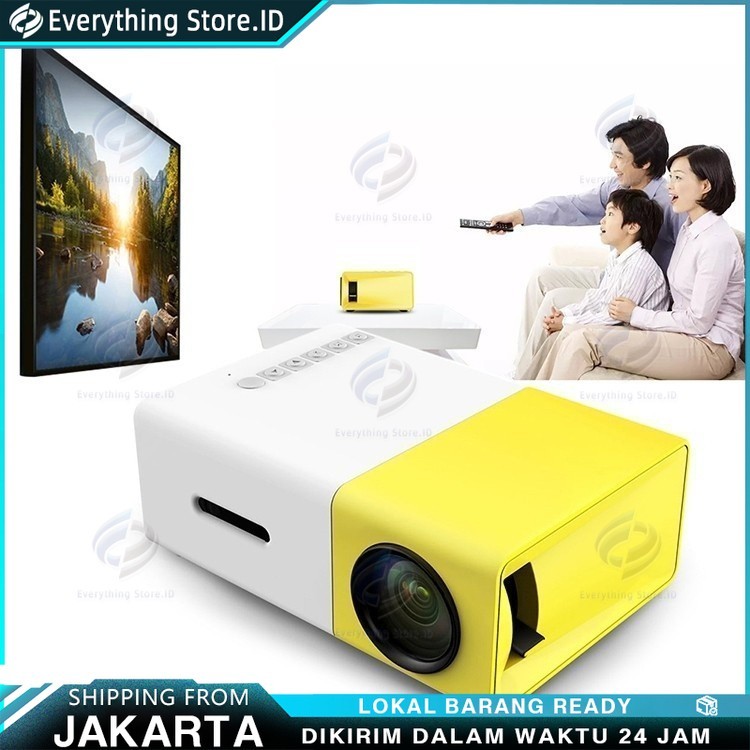 Jual Proyektor mini YG300 Portable Led mini Proyektor hp mini Home ...