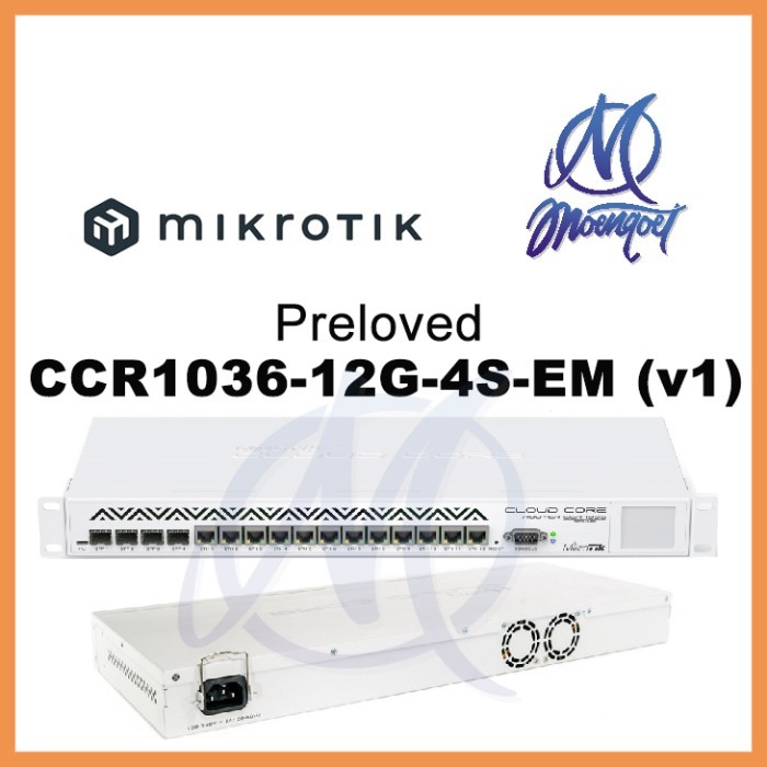Jual Mikrotik CCR 1036 12G 4S EM 16 GB | Shopee Indonesia