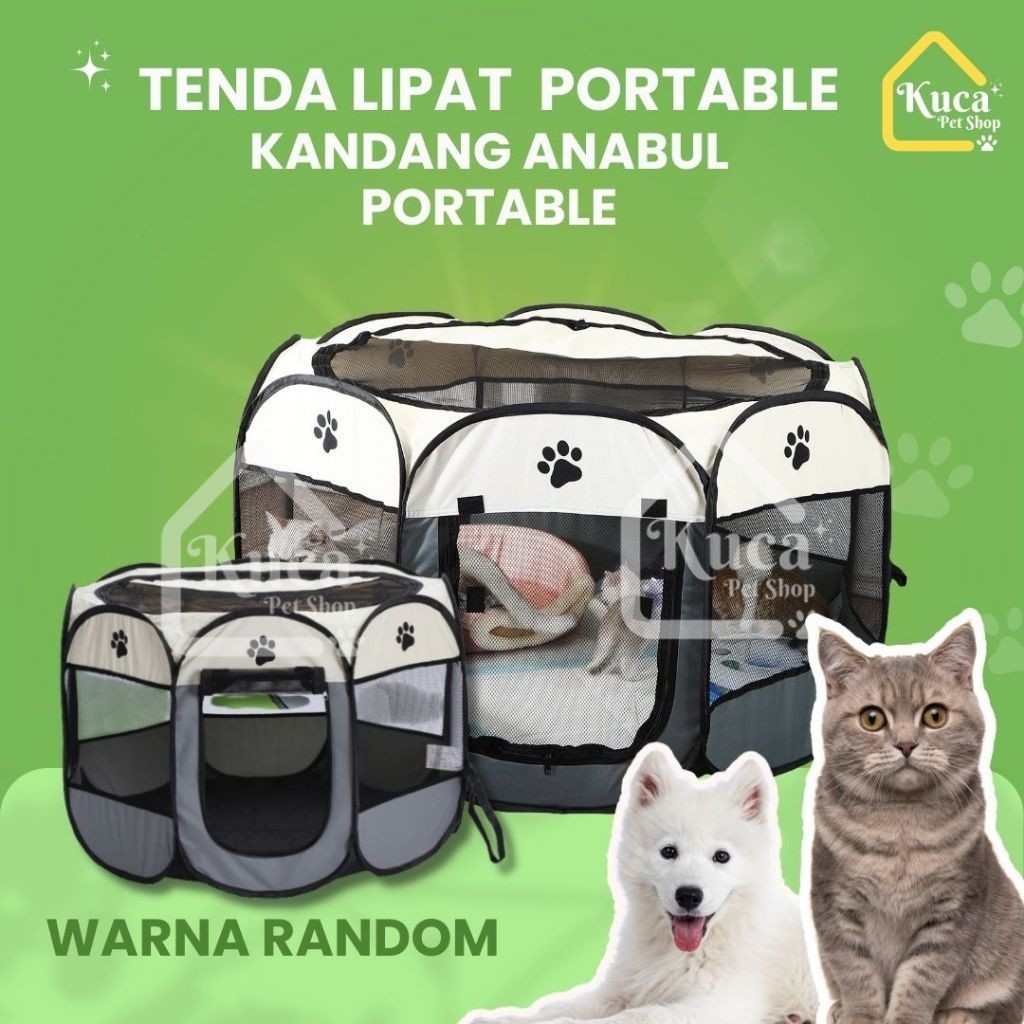 Jual Tenda Kucing Anjing Besar Anti Air Tenda Lipat Kucing Portable ...