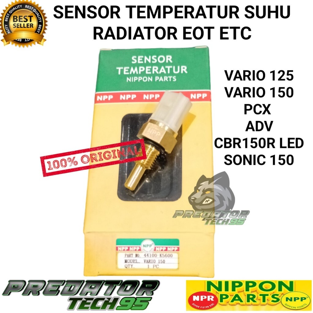 Jual SENSOR TEMPERATUR SUHU RADIATOR TERMOSTAT EOT NPP VARIO 125 150 ...