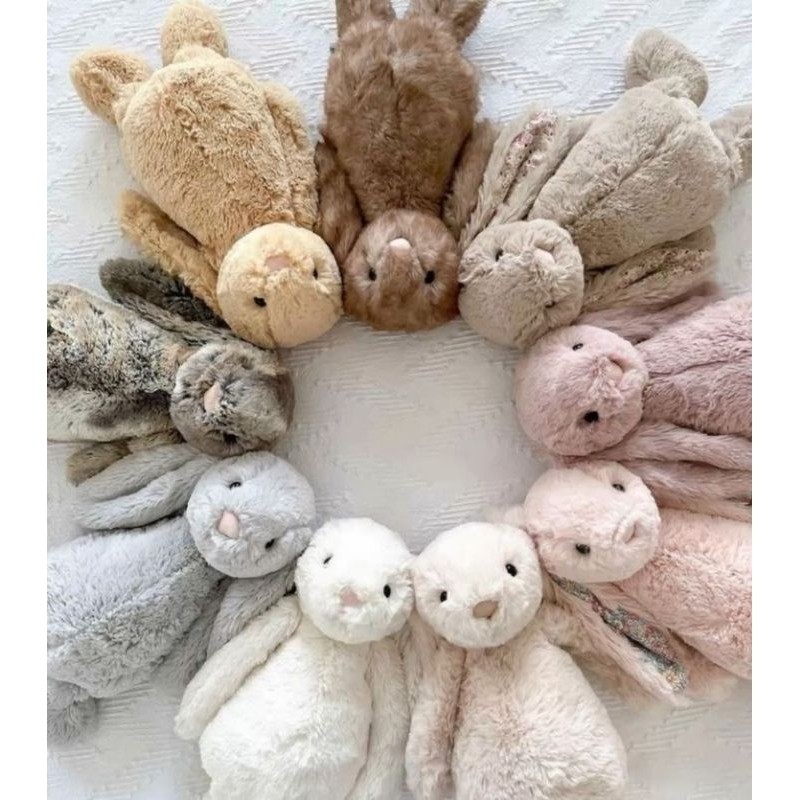 Jual Boneka Jelly Cat Bunny Kelinci size MEDIUM dan SMALL Kualitas ...