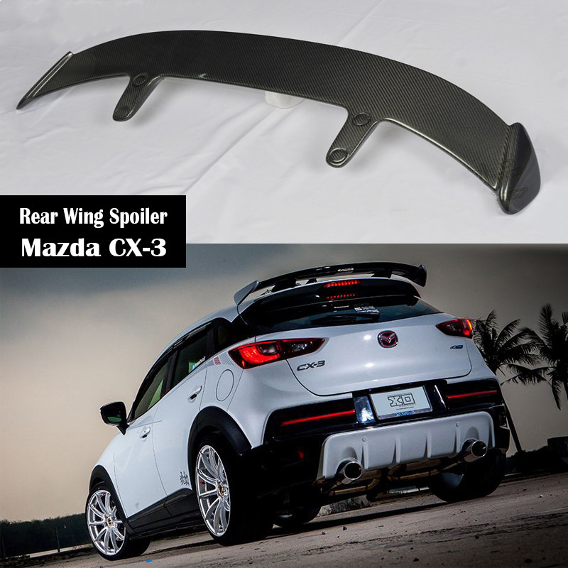 Jual For Mazda CX-3 CX3 2016-2021 Rear Wing Spoiler, Trunk Boot Wings ...