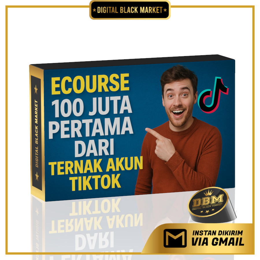 Jual ID94002 - Ecourse 100 Juta Pertama Dari Ternak Akun Tiktok | Shopee Indonesia
