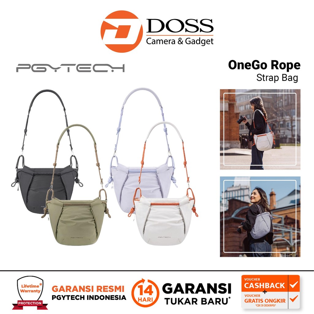 Jual PGYTECH OneGo Rope Strap Bag | Shopee Indonesia