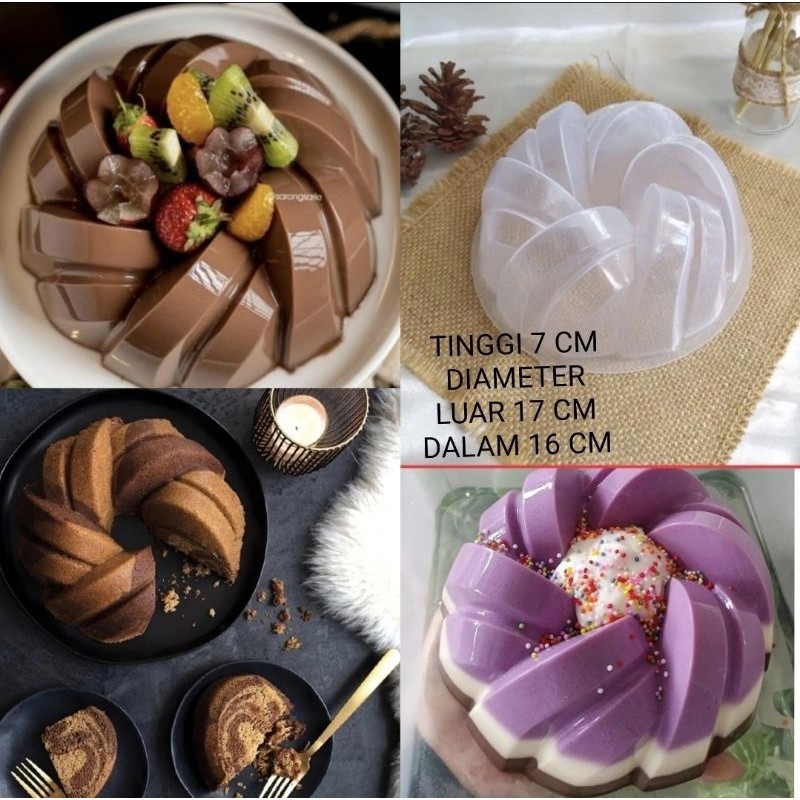 Jual BISA COD - TERMURAH ! Cetakan Puding Agar Cake Marmer Weavia ...