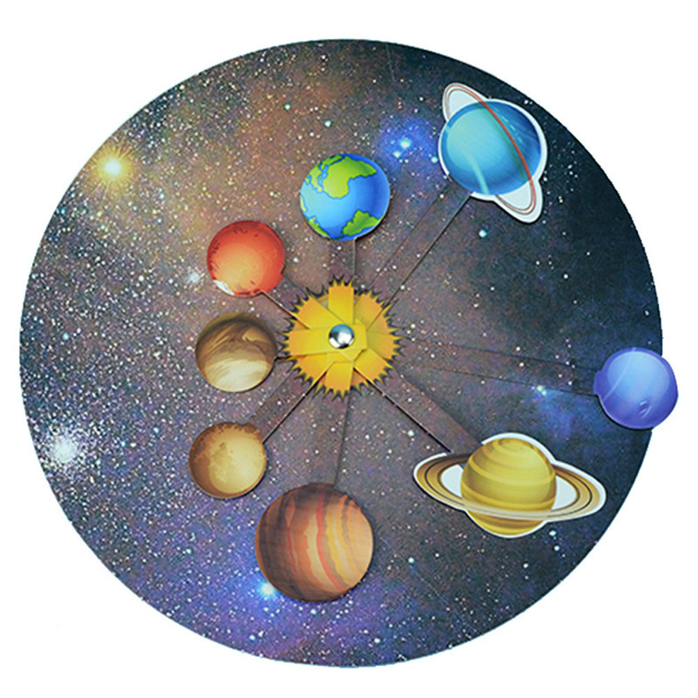 Jual Funny DIY Solar System Planets Model Scientific Experiment Toy ...
