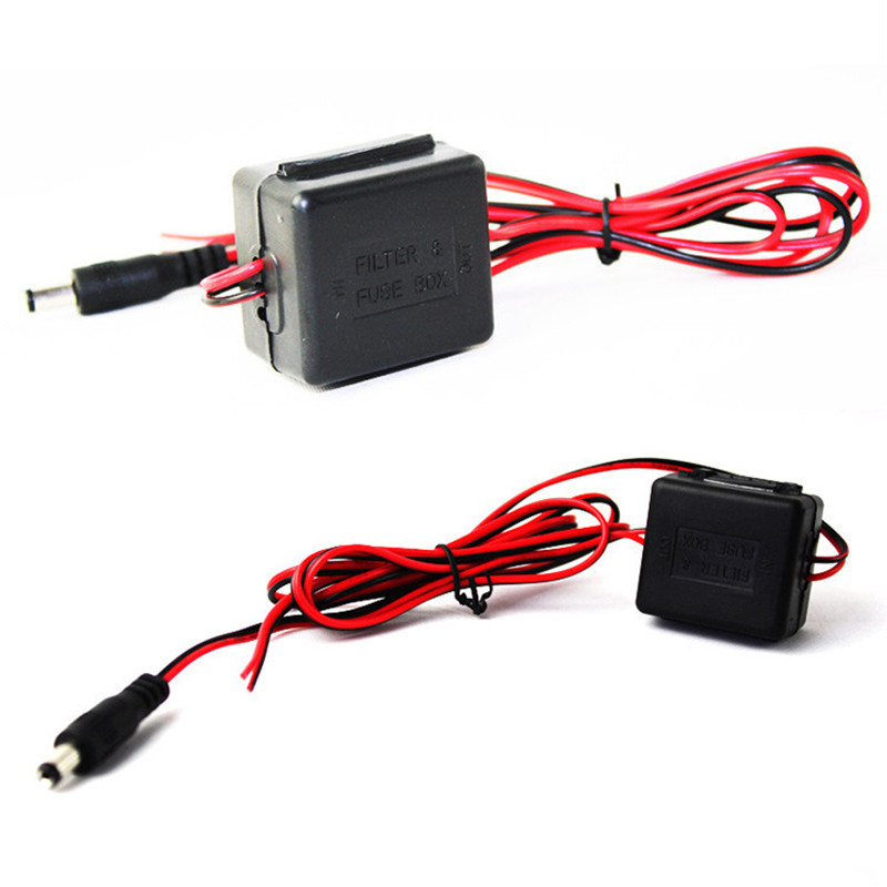Jual 24V Drop 12V Car Power Signal Filter Canbus Reverse Camera Power ...