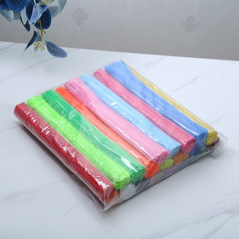 Jual MIGUNANI 100 Pcs Kawat Bulu Mercy Polos Pipe Cleaner Craft ...