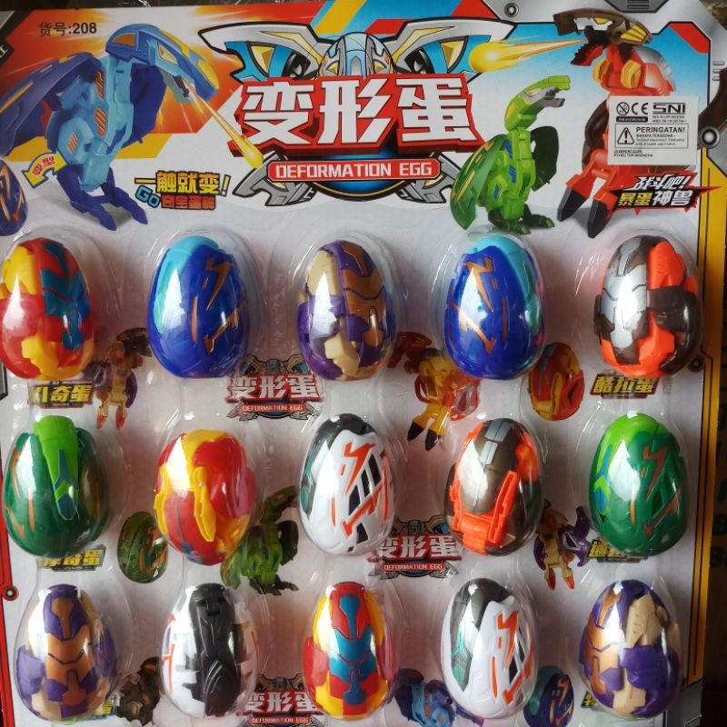 Jual MAINAN ROBOT TELUR DINOSAURUS / ROBOT DINO TELUR / ROBOT TELUR ...