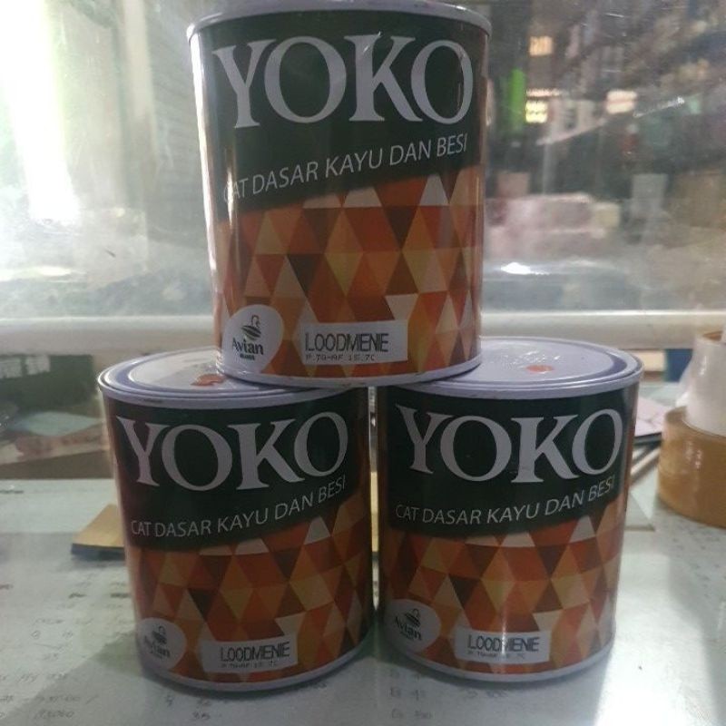 Jual CAT MENI KAYU ANTI RAYAP CAT DASAR KAYU BESI YOKO LOODMENIE 0,7KG ...