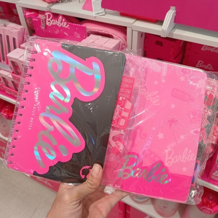 Jual MINISO Barbie Collection A5 Big Wire-bound Book (2 Assorted Models ...