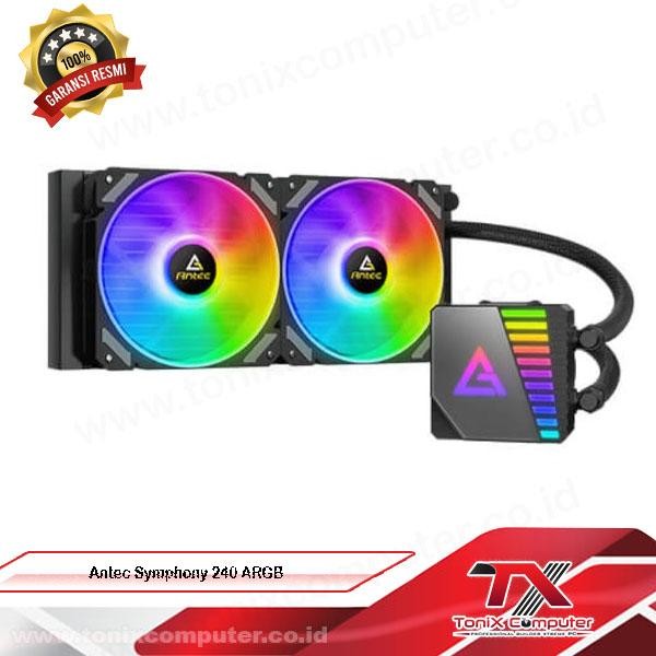 Jual Antec Symphony 240 ARGB Liquid Cooler | CPU Cooler AMD & Intel | Shopee Indonesia