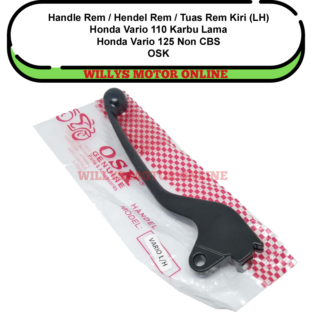 Jual HANDLE HENDEL REM KIRI VARIO 110 OLD BUKAN ORIGINAL HONDA | Shopee ...