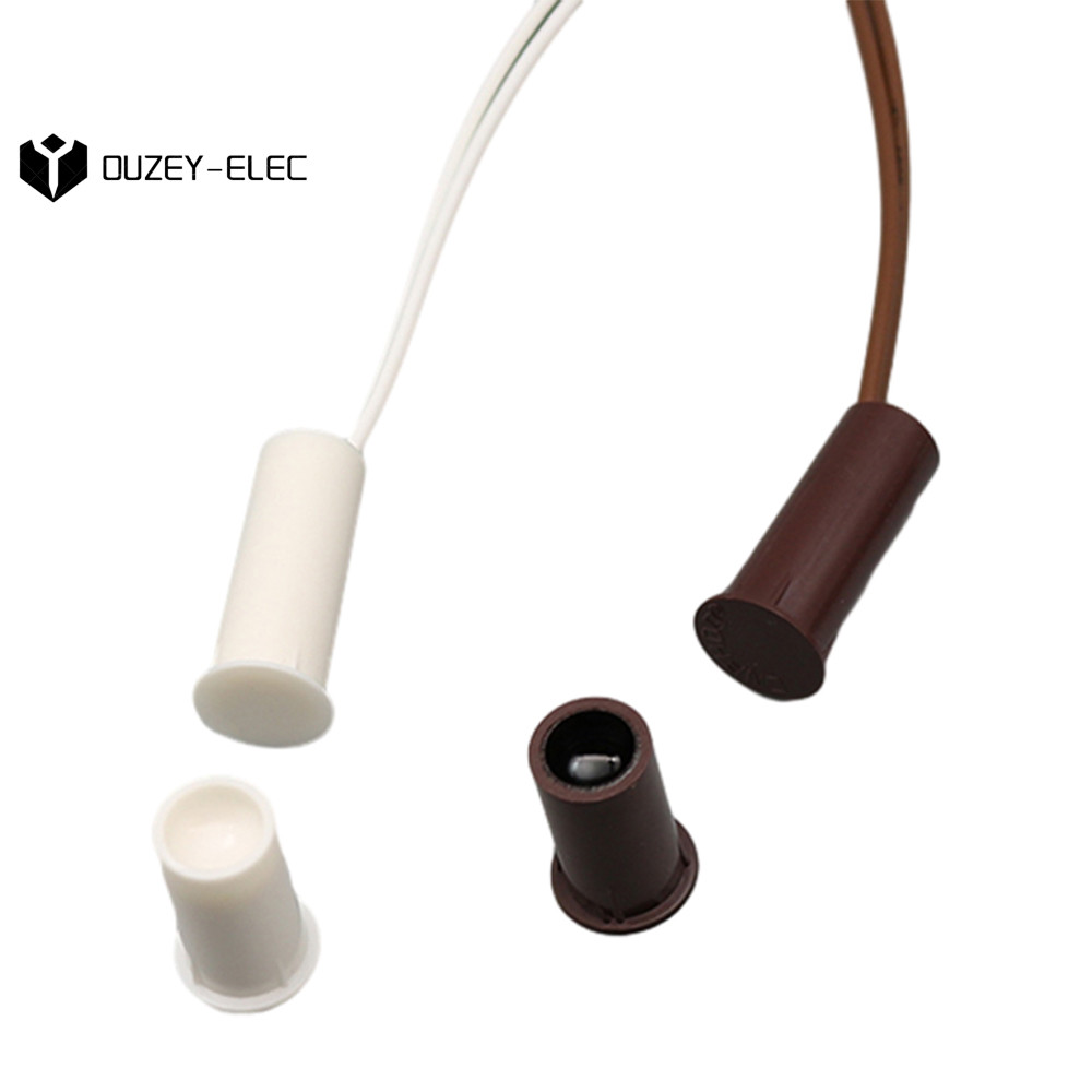 Jual Rc-33 Nc Recessed Wired Window Door Contact Sensor Magnetic Switch ...