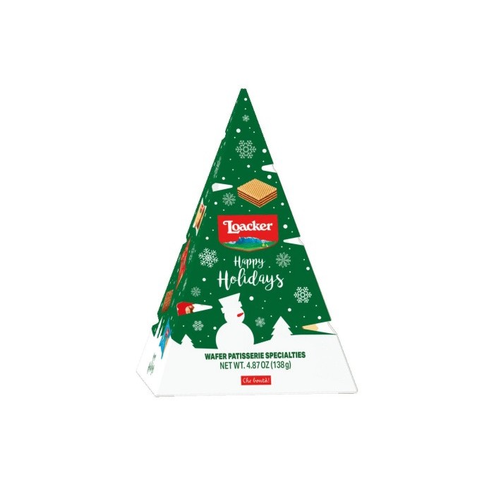 Jual Coklat Wafer LOACKER Mix Happy Holidays Christmas Tree asal Eropa ...