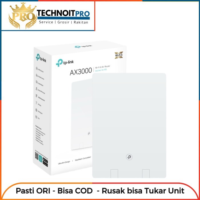Jual TP-Link Archer Air R5 AX3000 Dual Band Ultra Wi-Fi 6 Air Router ...