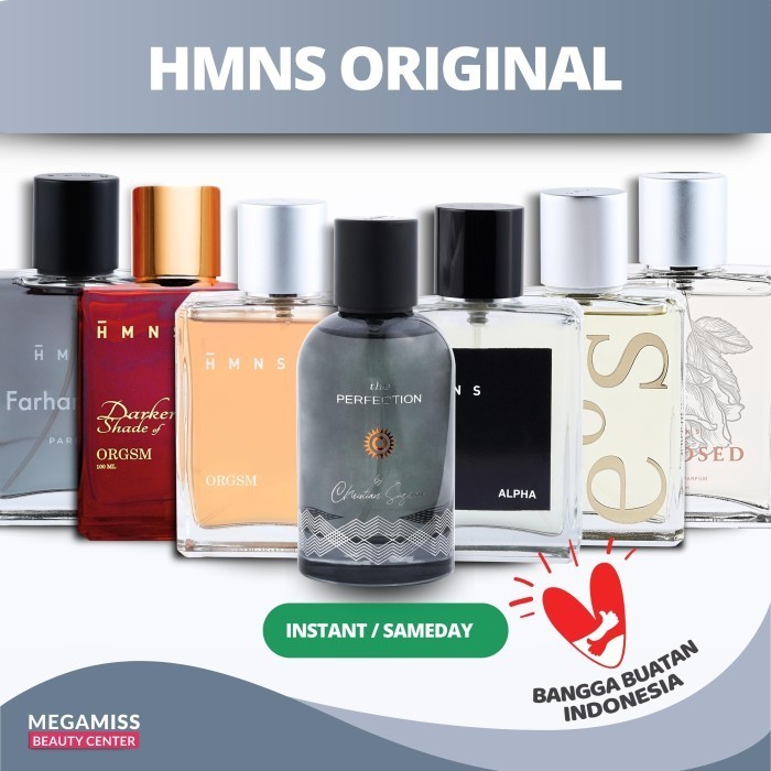 Jual HMNS Perfume 100ml ORIGINAL ORGSM EOS ALPHA FARHAMPTON THE PERFECTION - ALPHA 100ml ...