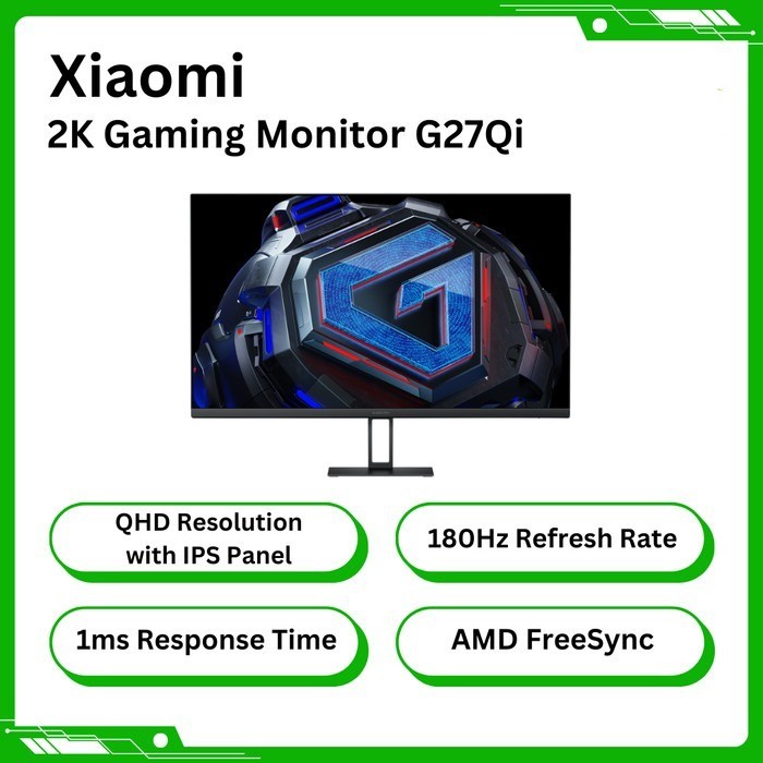 Jual XIOMi Gaming Monitor G27Qi 2K Resolution IPS Panel LCD 180 Hz ...