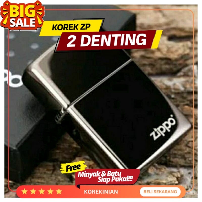 Jual COD !! KOREK ZP 2 DENTING 2 SUARA PREMIUM + BATU & MINYAK ...