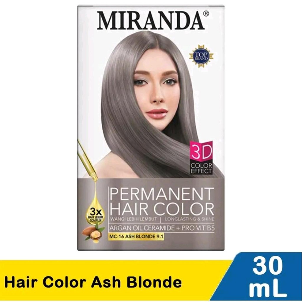 Jual miranda hair color 3 d 30 ml all varian | Shopee Indonesia