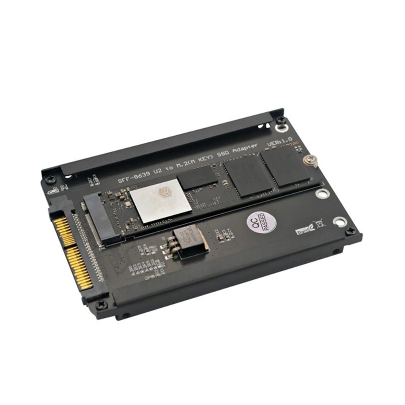 Jual Metal Case M.2 to U.2 SSD Adapter Riser Board + Enclsoure Socket ...
