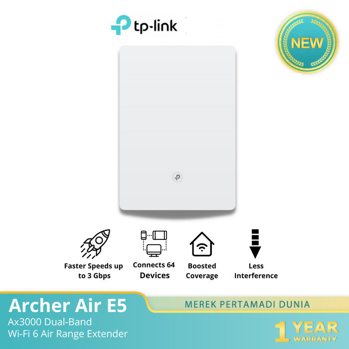 Jual TP-LINK Archer Air E5 AX3000 Dual-Band Wi-Fi 6 Air Range Extender ...
