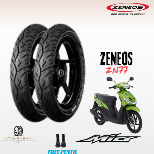 Jual BAN ZENEOS RING 14 70/90 80/90 90/90 ZN77 SATUAN/SEPASANG BAN ...