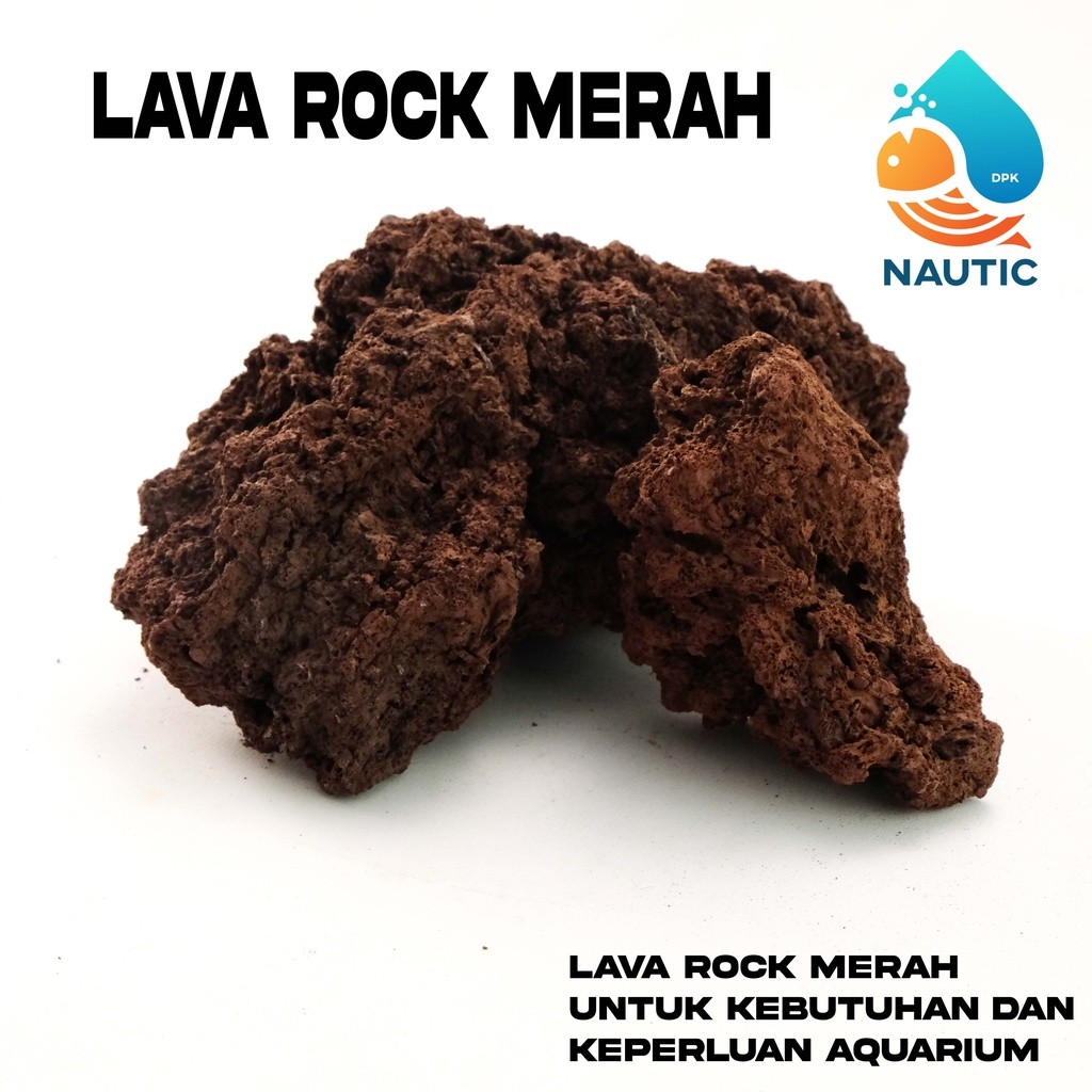 Jual BATU LAVAROCK MERAH / HITAM 1 KG | Shopee Indonesia