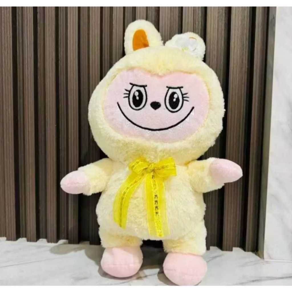 Jual boneka Labubu viral ukuran 45 cm lucu dan imut | Shopee Indonesia