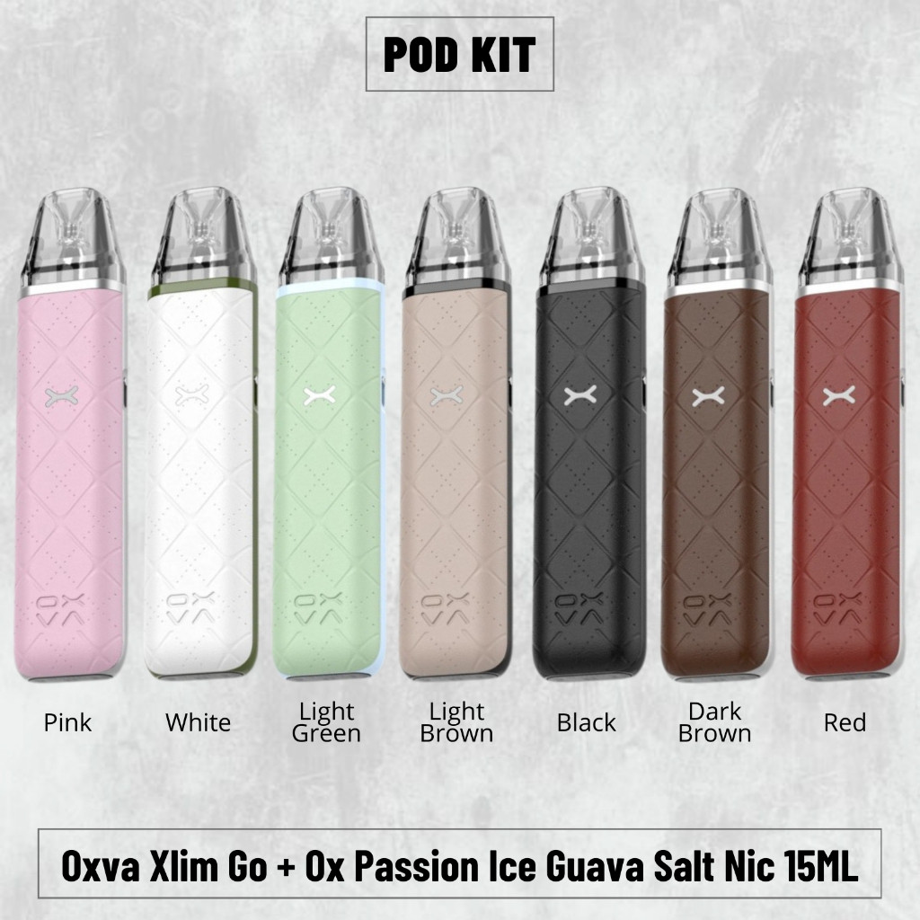 Jual Oxva Xlim Go Pod Kit + Ox Passion Ice Guava Salt Nic 15mL by Oxva ...
