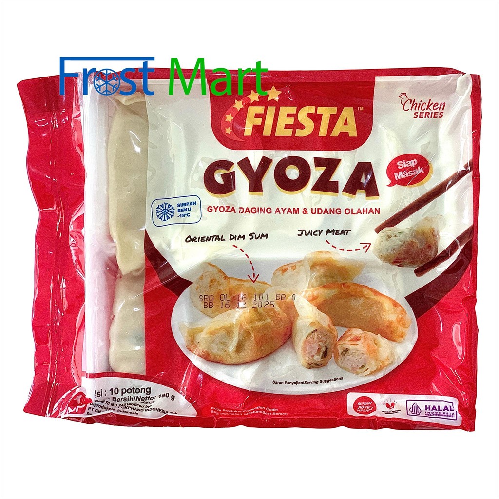Jual Fiesta Gyoza 180gr isi 10 Pcs | Shopee Indonesia