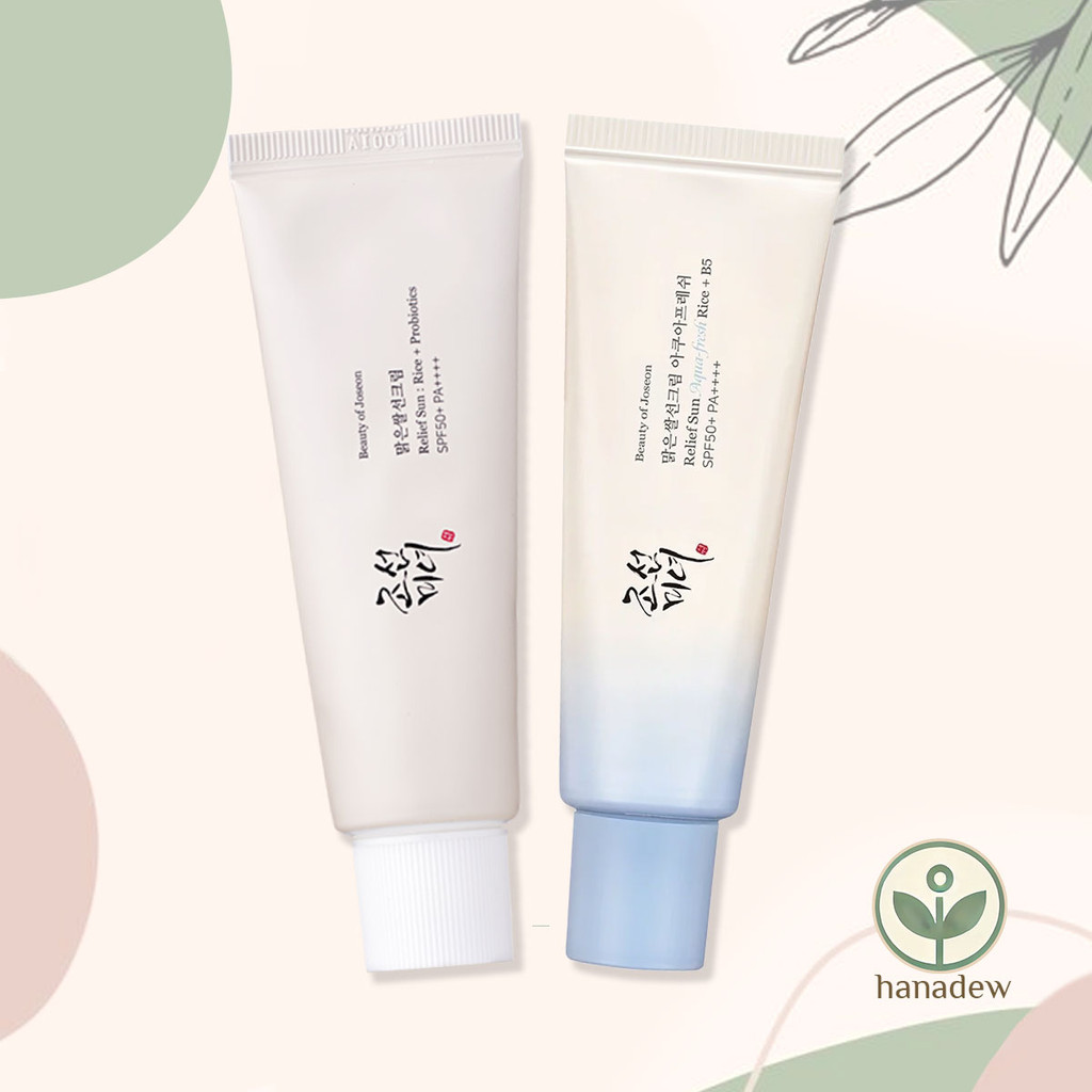 Jual BEAUTY OF JOSEON RELIEF SUN RICE + PROBIOTICS / AQUA FRESH RICE B5 ...