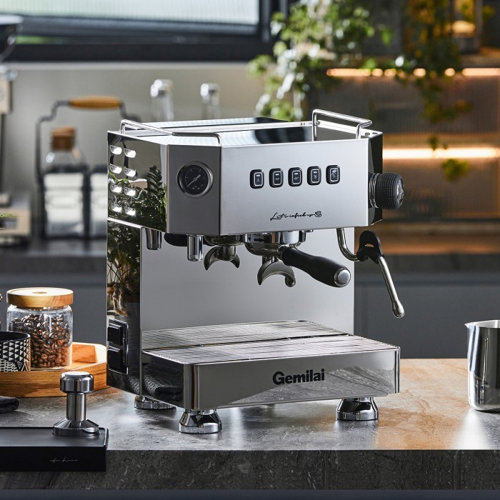 Jual GEMILAI Mesin Kopi Espresso Profesional 15 Bar – Kapasitas 1.7L, Frothing Susu, Pre-Soaking ...