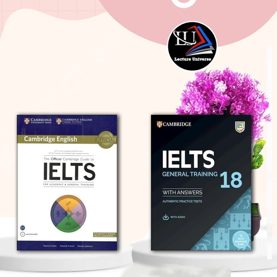 Jual Cetak Buku Cambridge official Guide & IELTS 18 General Training ...