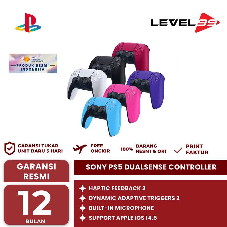 Jual Sony PS5 Dualsense Controller Playstation | Shopee Indonesia