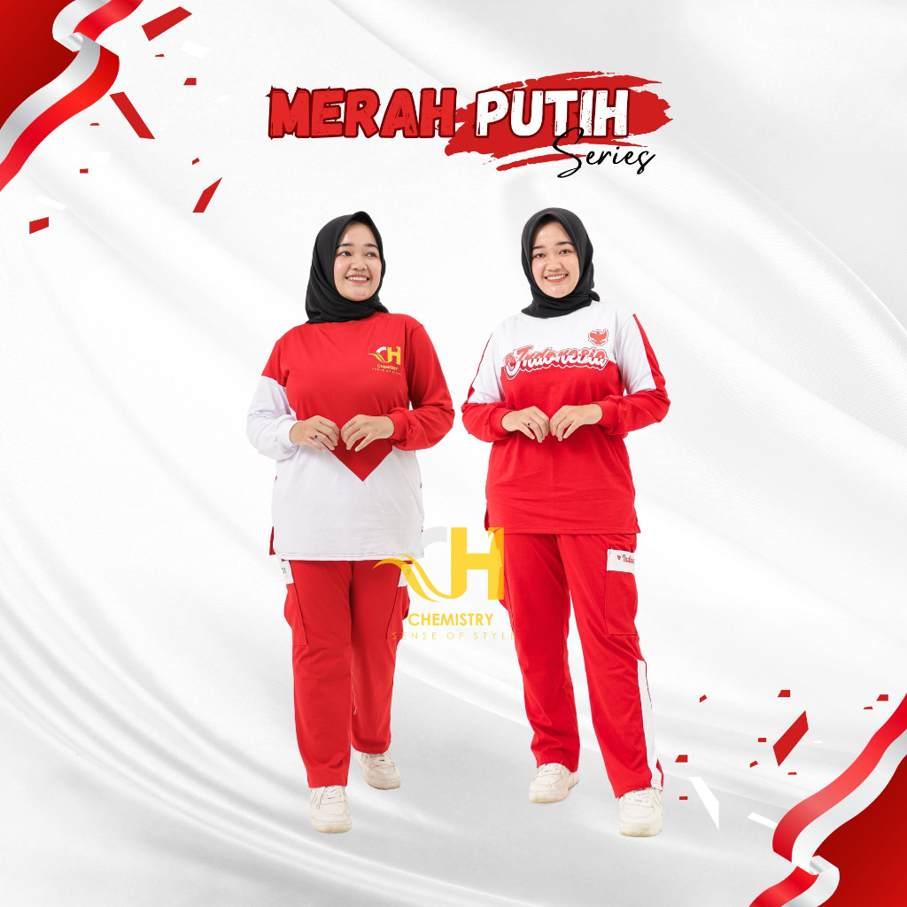 Jual ADRIANSYAH99_ Setelan Olahraga 17 Agustus | Setelan Baju Senam ...