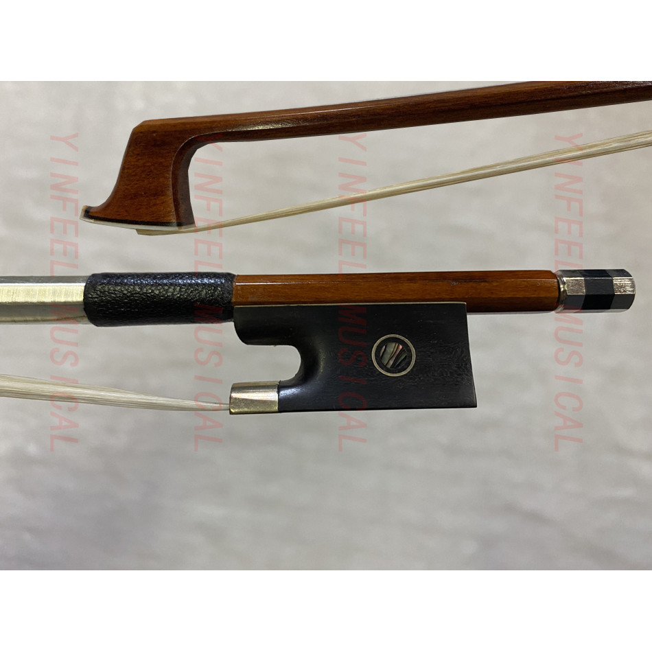 Jual 4/4 Pernambuco Violin Bow OCTAGONA Stick Natural Horsehair Nickel ...