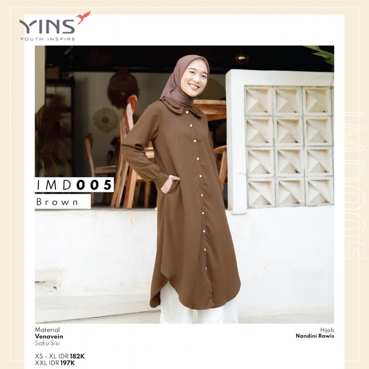 Jual Imd 005 Baju Muslim Modern Simple Terbaru by Nibras | Shopee Indonesia