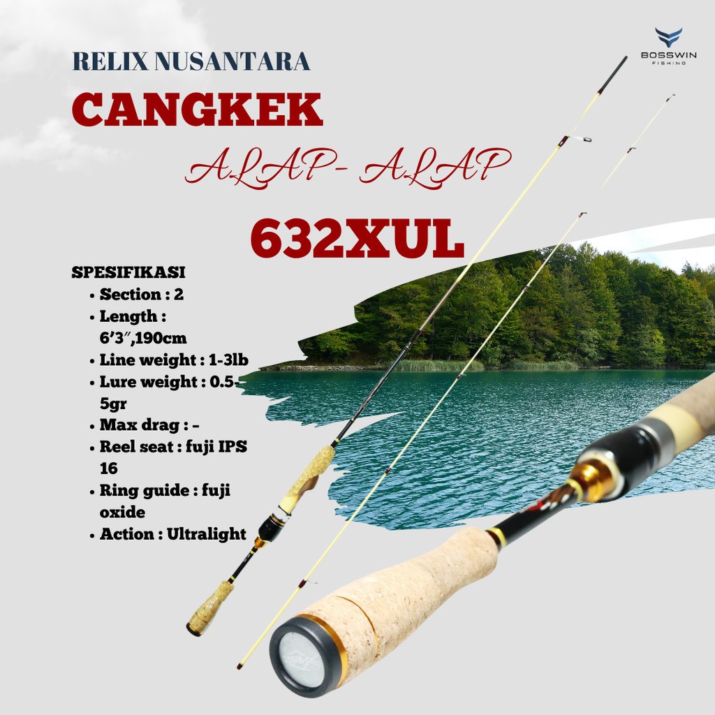 Jual JORAN CANGKEK 632 XUL GEN S ALAP ALAP RELIX NUSANTARA Free Packing Pipa Paralon/PVC ...