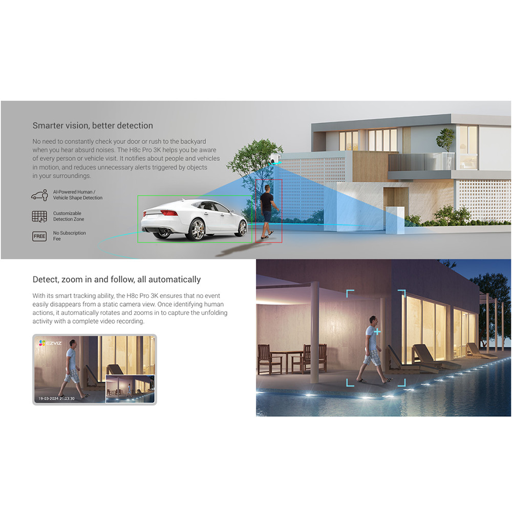 Jual EZVIZ H8C-PRO-8MP 8MP COLORNIGHT VISION 2 WAY PAN TILT OUTDOOR ...
