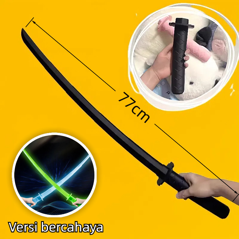 Jual [A-MI] Pedang Gravitasi 3D Pedang Telescopic Lipat Mainan Katana ...