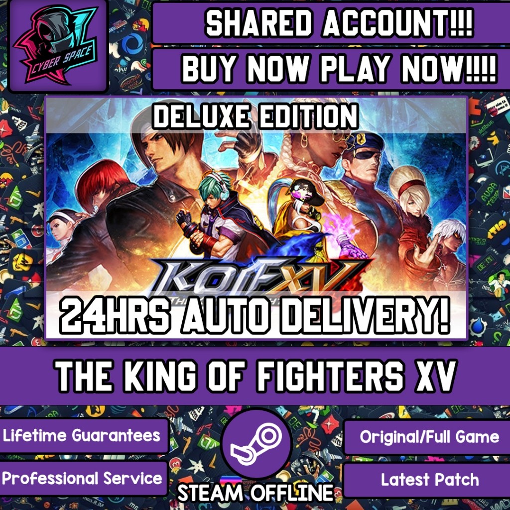 Jual The King of Fighters XV [Auto Delivery] [Steam Offline] Cyber Space PC Game KOF XV | Shopee ...