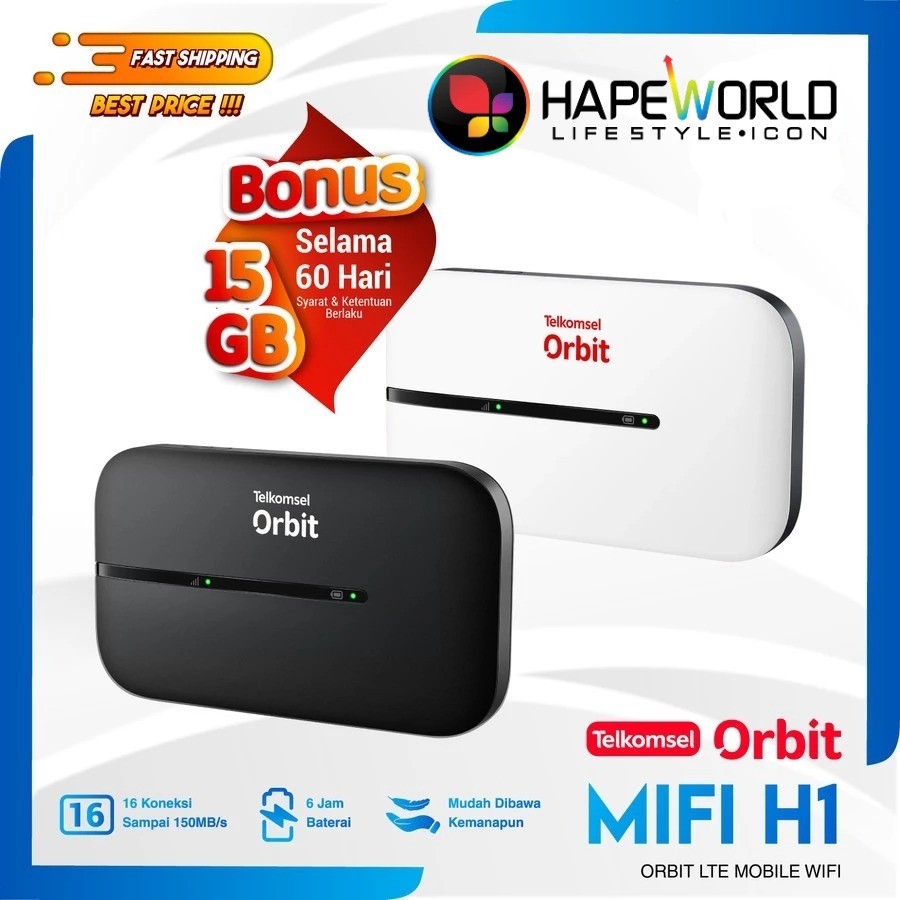 Jual Modem Huawei E5576 Brovi Telkomsel Orbit Mifi H1 Modem Wifi 4G LTE ...
