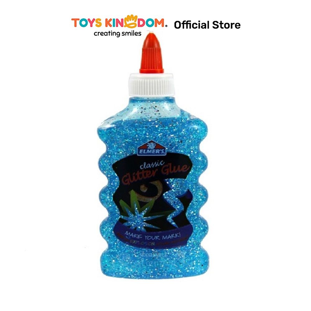 Jual Toys Kingdom Elmers 177 ml Lem Glitter 2090853 - Biru | Shopee ...