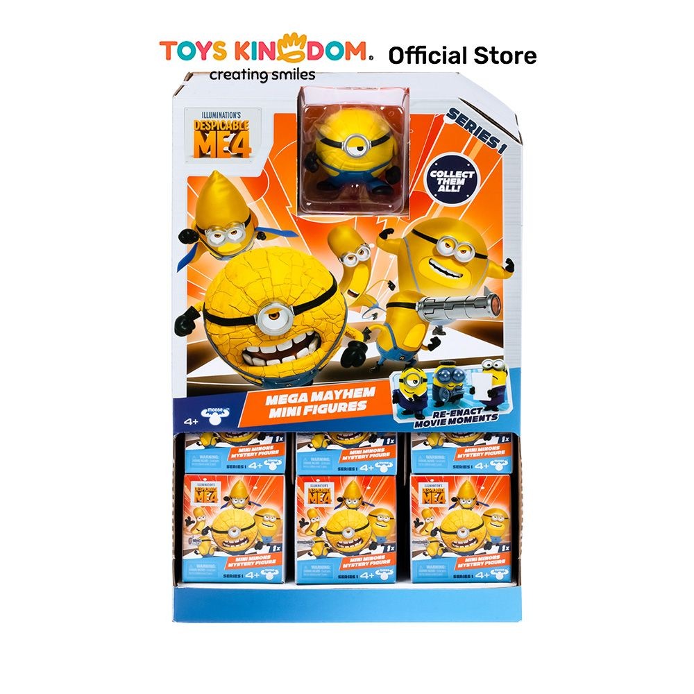 Jual Toys Kingdom Minion Despicable Me 4 Minifigure Single Pack 59272 ...