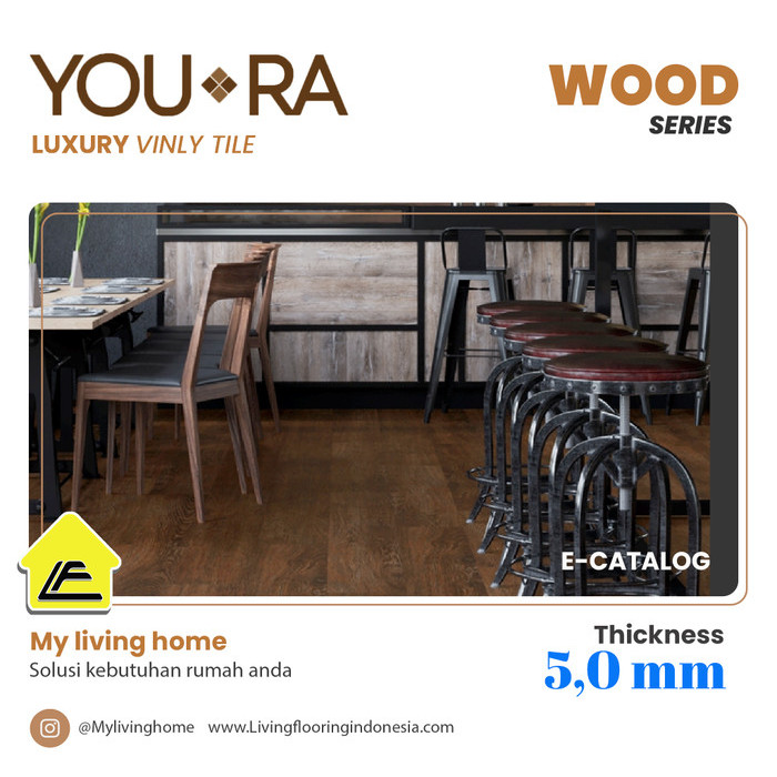 Jual Lantai SPC Youra 5mm | Lantai Vinyl Motif | Shopee Indonesia